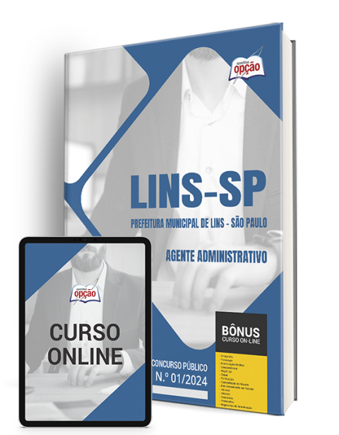 Apostila Prefeitura de Lins - SP 2024 - Agente Administrativo